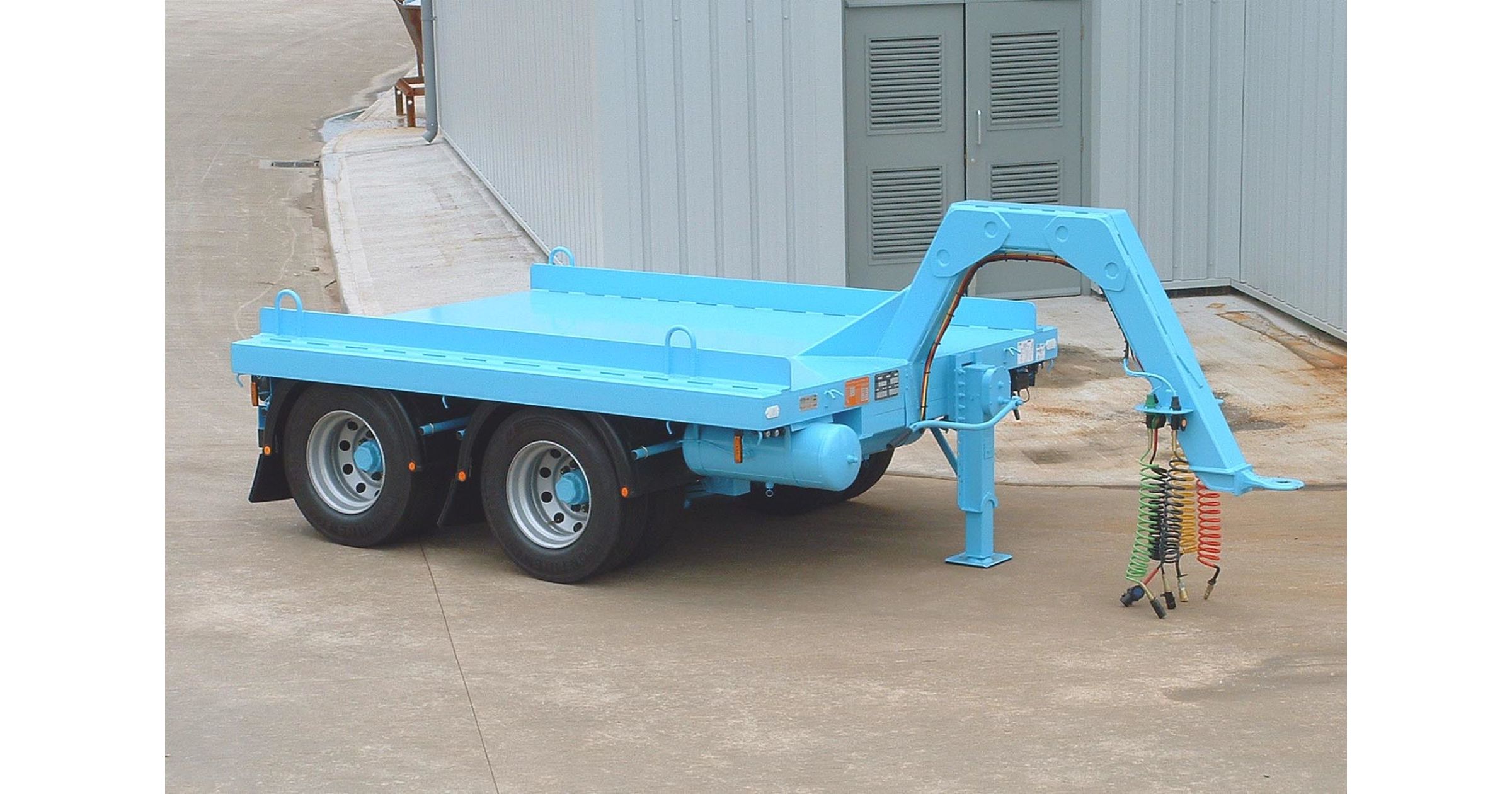 Skip drawbar trailers / Wheelbase Engineering Ltd. / Chassis ...